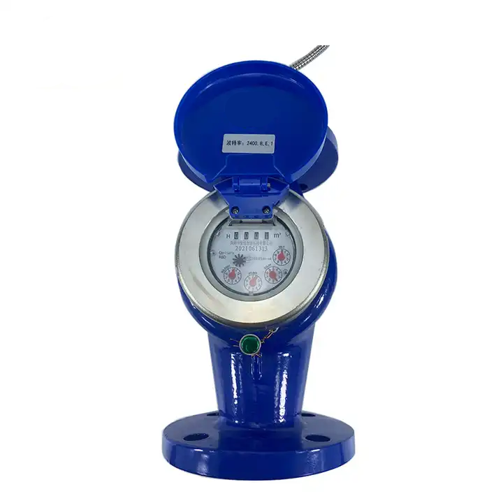 Gray iron case vertical removable flange industrial water meter - water ...