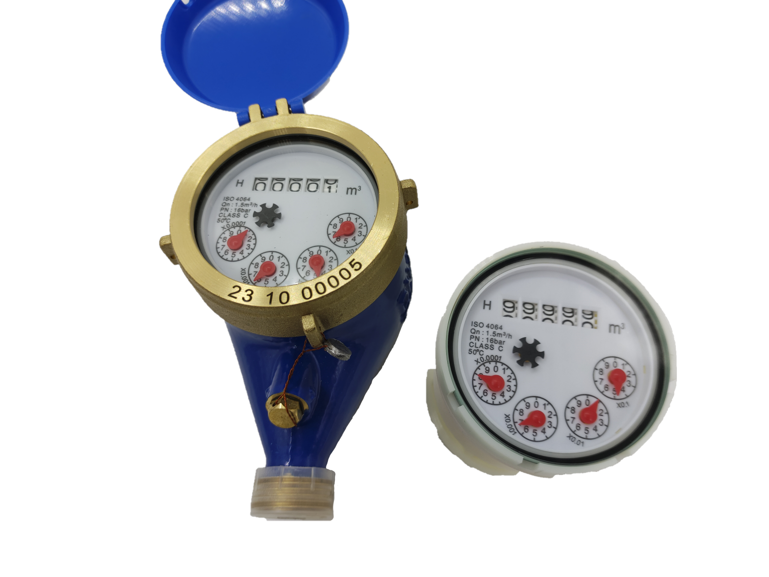 Plastic Class C dry type water meter mechanism - water meter